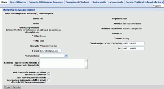 Le pagine di eAdvantage