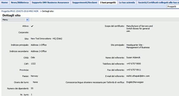 Le pagine di eAdvantage